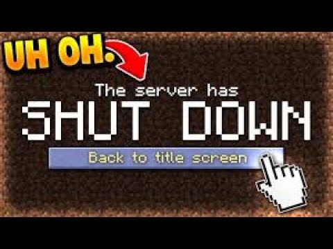 Getting a Minecraft Server Shutdown - Lag Machine - YouTube