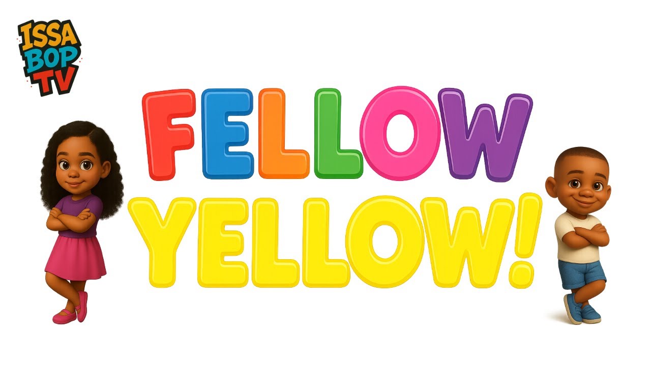Fellow Yellow | Kids Color Song | Learn the Color Yellow with Issa ...