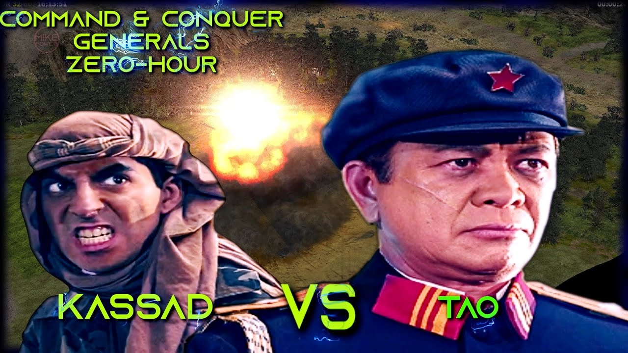 Stealth Challenge Hard #6 Prince Kassad vs General Tao C&C Generals ...