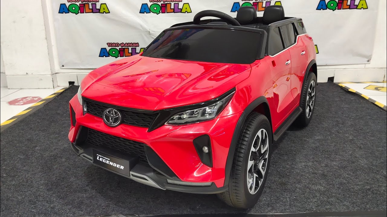 mobil listrik anak PMB fortuner m7588 - YouTube