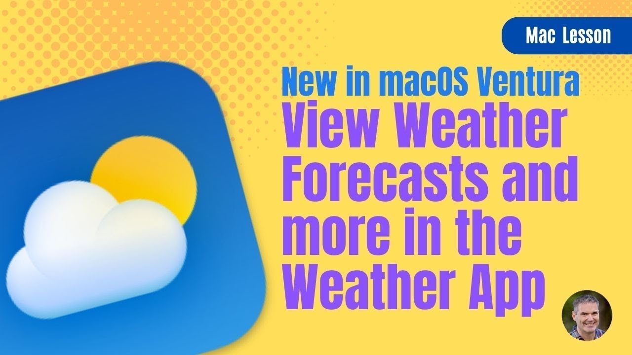 View Forecasts and More in the New Weather App on the Mac - YouTube
