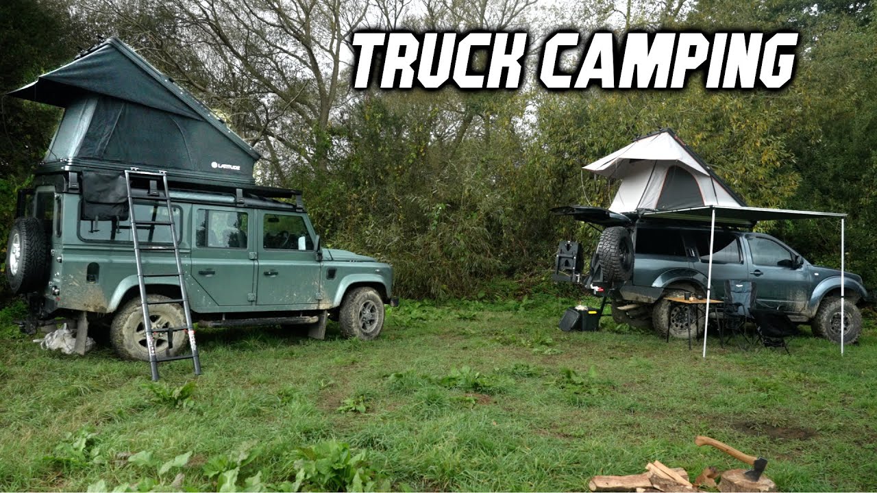 Truck Camping with Kent Survival in some Heavy Rain! - YouTube