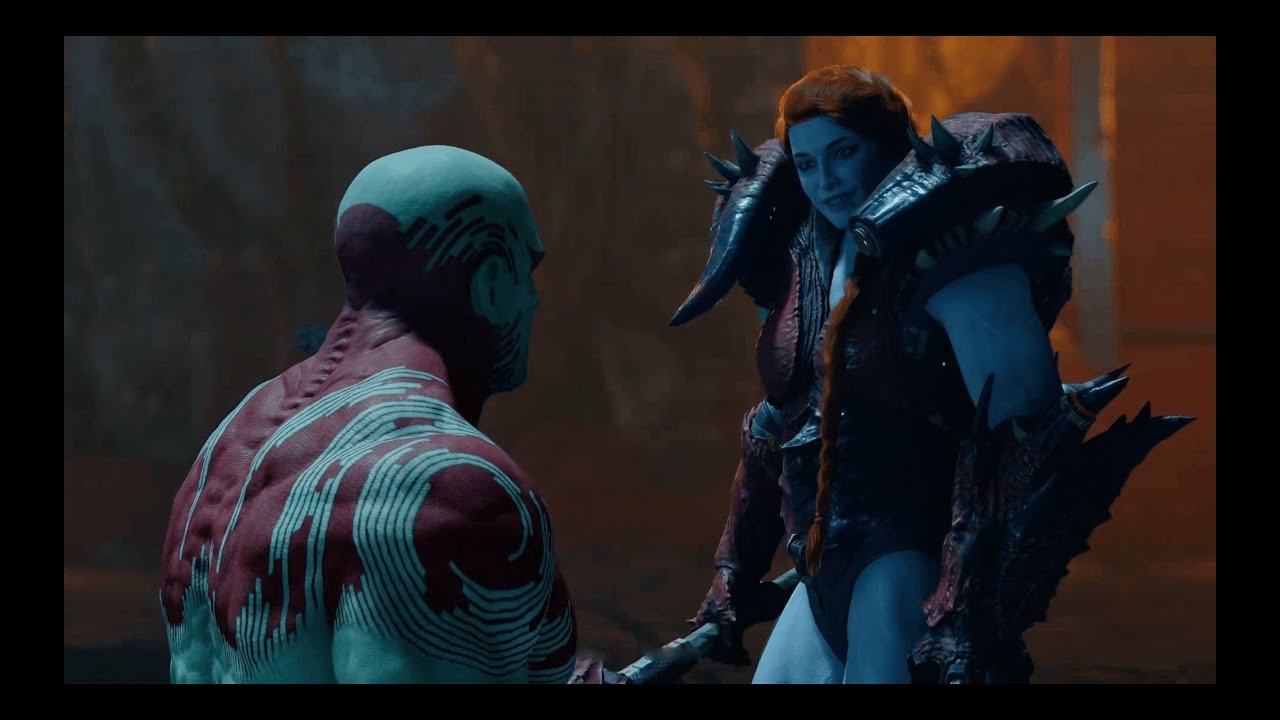 LADY HELLBENDER FLIRTS WITH DRAX — GUARDIANS OF THE GALAXY (2021) — 4K ...