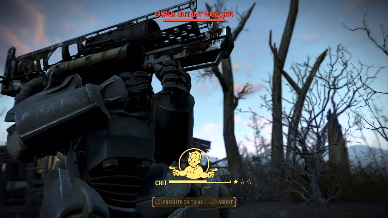 Fallout 4 mirv fatman launcher vs super mutants - YouTube