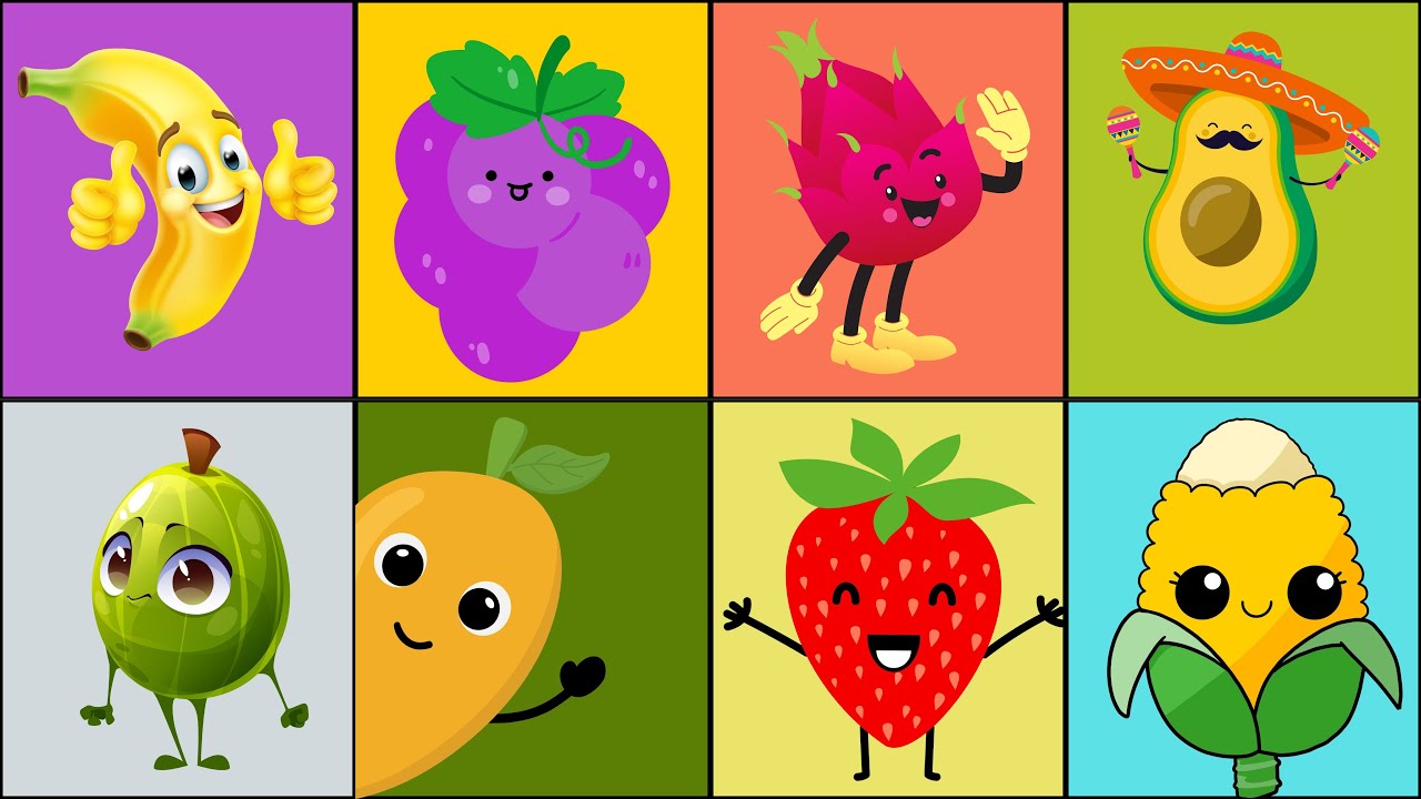 ABC Fruit Counting Song for Kids | Learn Alphabet and Count 1 to 10 ...