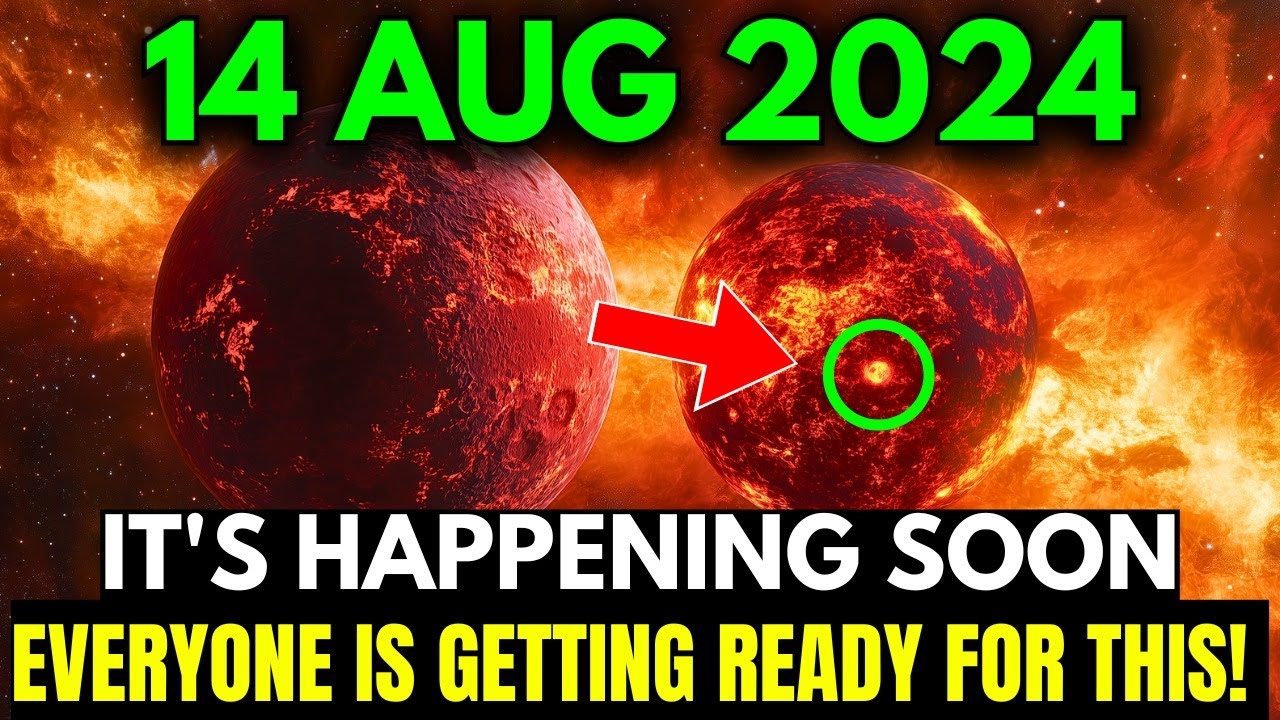 It's COMING! 14 August 2024! 8/8/8 Jupiter-Mars Great Conjunction ...