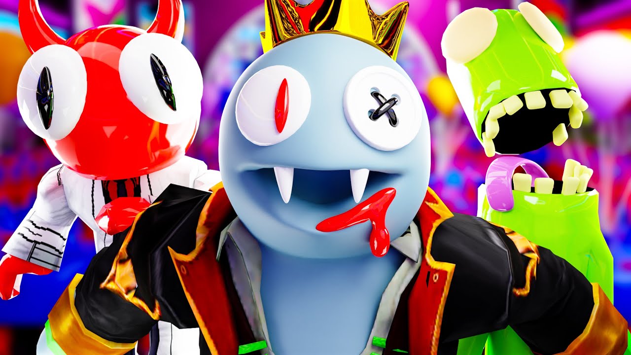 Rainbow Friends celebrates HALLOWEEN - Animation - YouTube