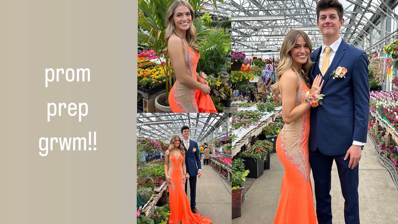 prom prep/grwm!! - YouTube