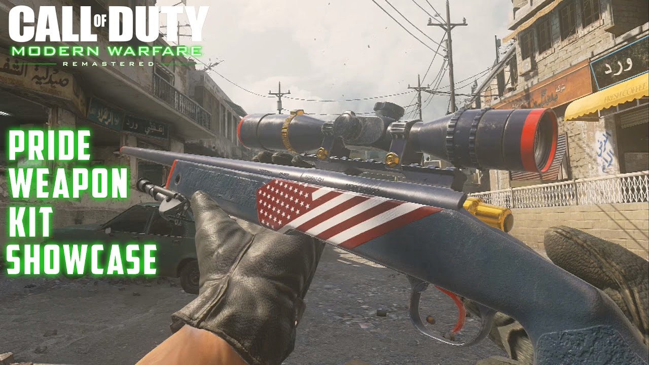 Call of Duty Modern Warfare Remastered | Pride Weapon Kit on All ...
