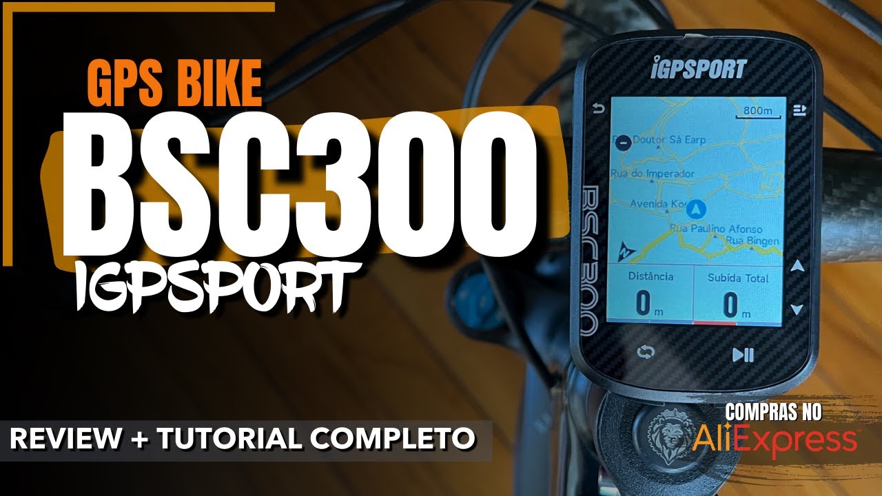 GPS IGPSPORT BSC300 - REVIEW COMPLETO - YouTube