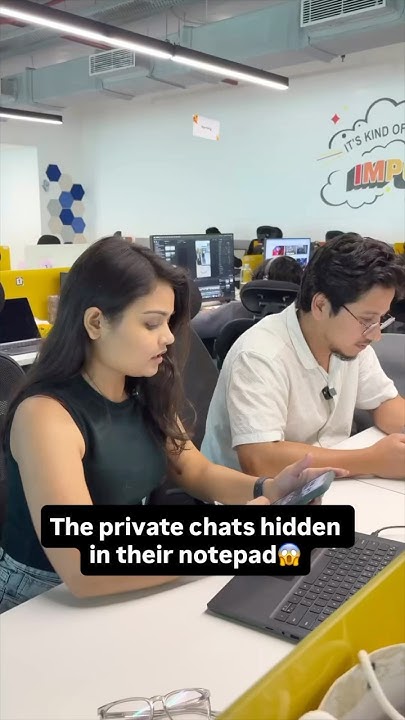 The private chats hidden in their notepad - YouTube
