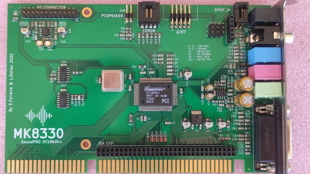 CMI8330 volume and channel swapping issues - YouTube