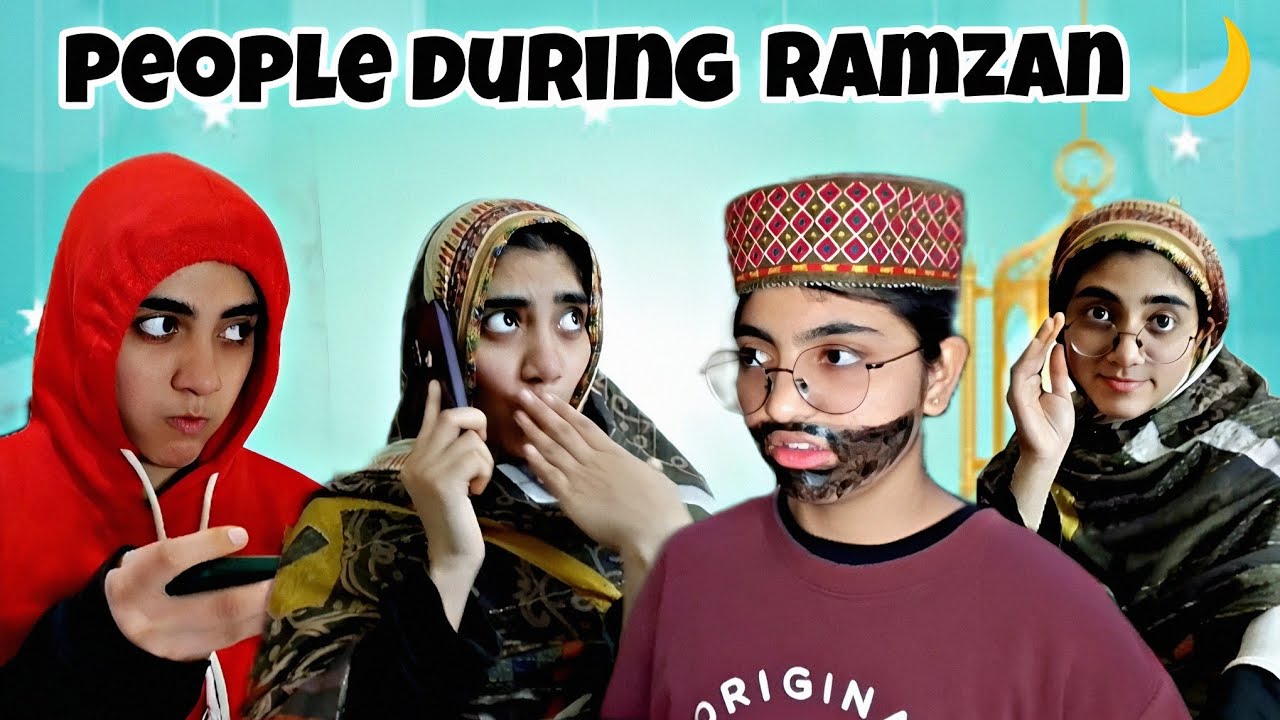 People During Ramazan 🌙 | Comedy Video | Seerat Bajwa - YouTube