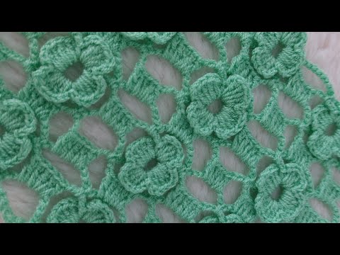 Pinterestte gördüm efsane güzel çiçek gibi  ,flovers crochet #easycrochet