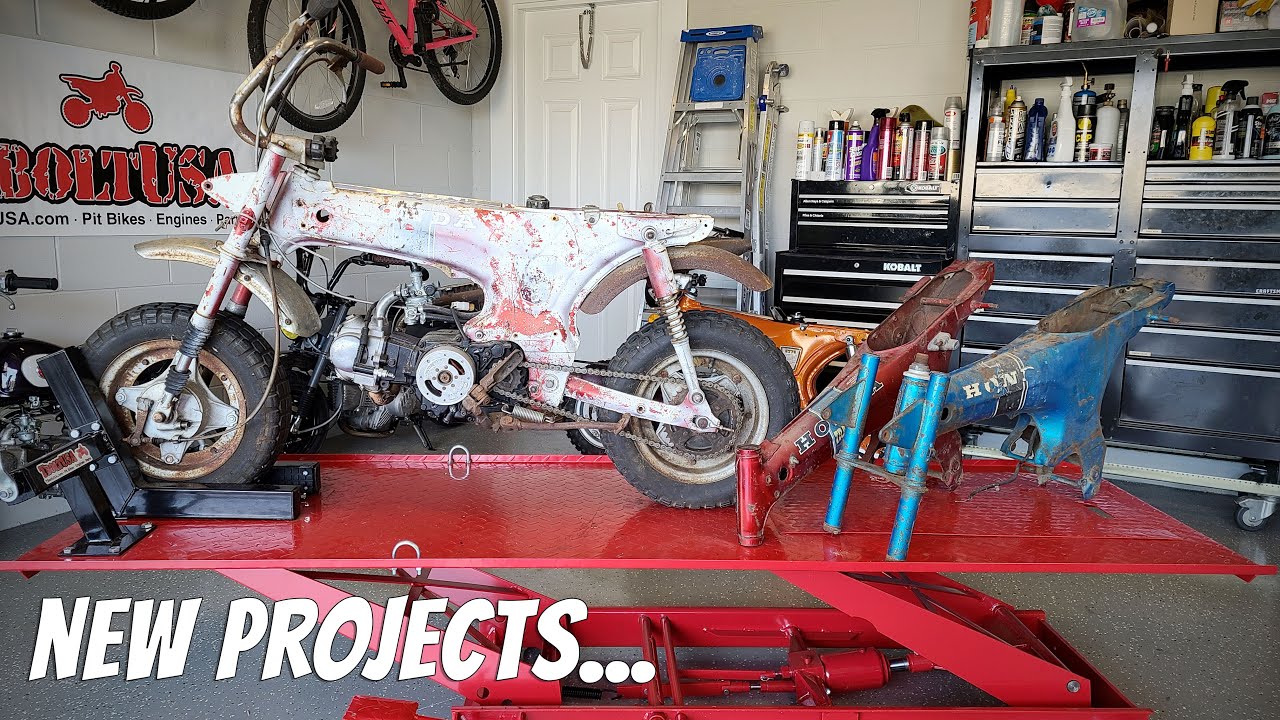 New Projects & Advice on Buying Honda CT70 Frames - YouTube