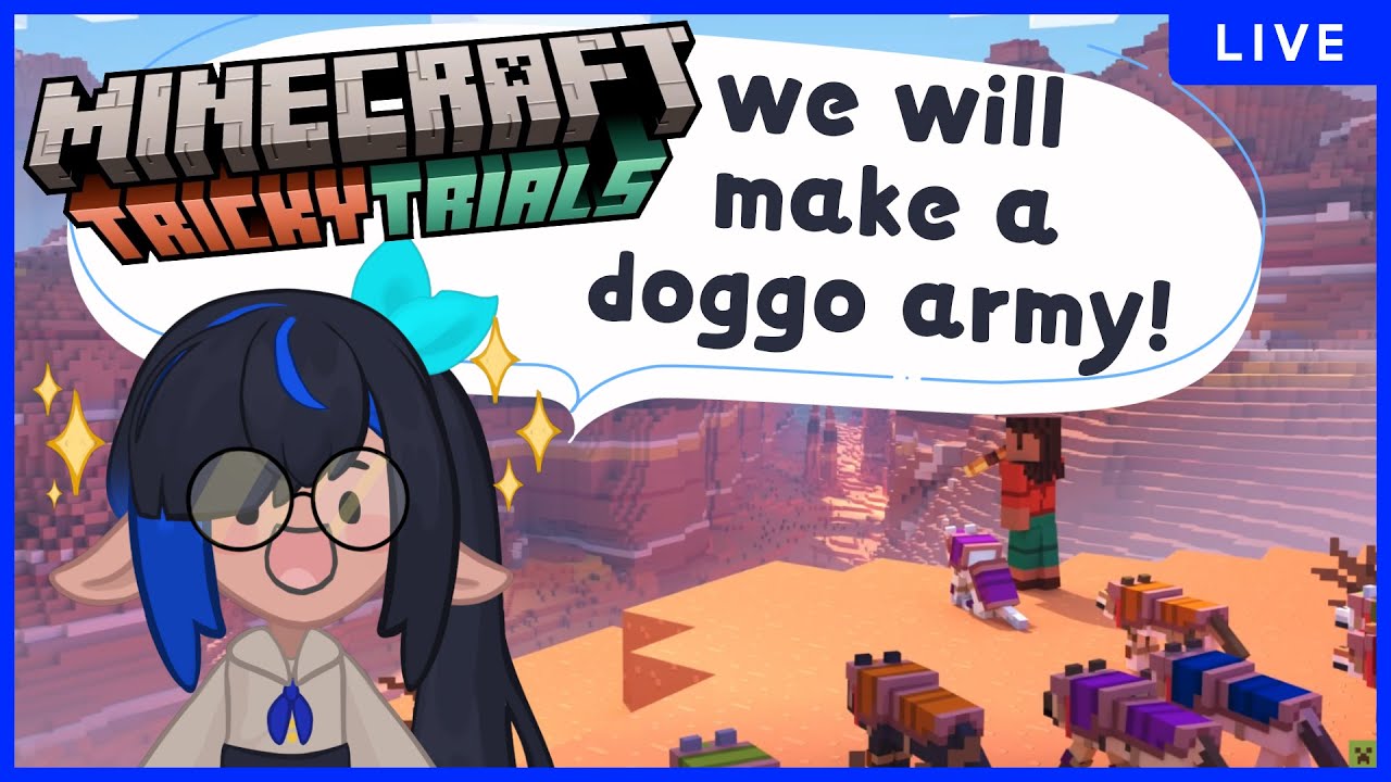 【Minecraft: Vanilla+】our goal: make a doggo army! let's begin a new ...