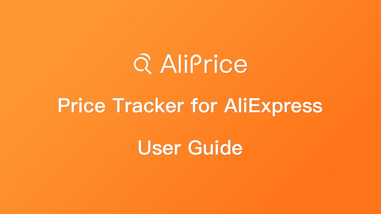 Aliexpress Price Tracker User Guide - YouTube