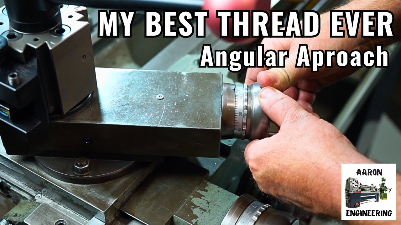Perfect THREADS every time 🔩 - Angular Approach Method - YouTube