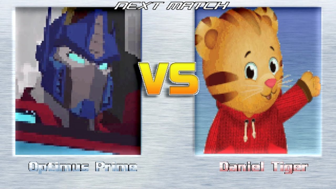 M.U.G.E.N BATTLES | Optimus Prime vs Daniel Tiger | Transformers vs ...