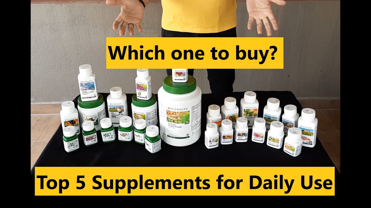 Important Supplements for Daily Use | Top 5 | 5 Best Supplements | top ...