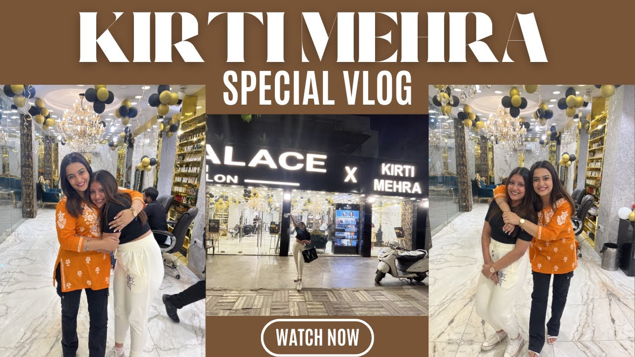 Kirti Mehra SPECIAL | Invited by Her|Nikita Tyagi | Kirti Mehra vlog ...