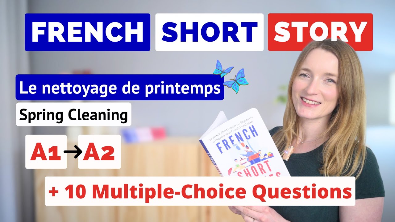 NEW French Short Story for A1 - A2 🇫🇷🌷 | Beginners & Intermediates + 10 ...