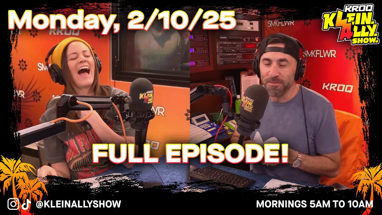 Klein. Ally. Show. on KROQ | Monday, February 10, 2025 - YouTube