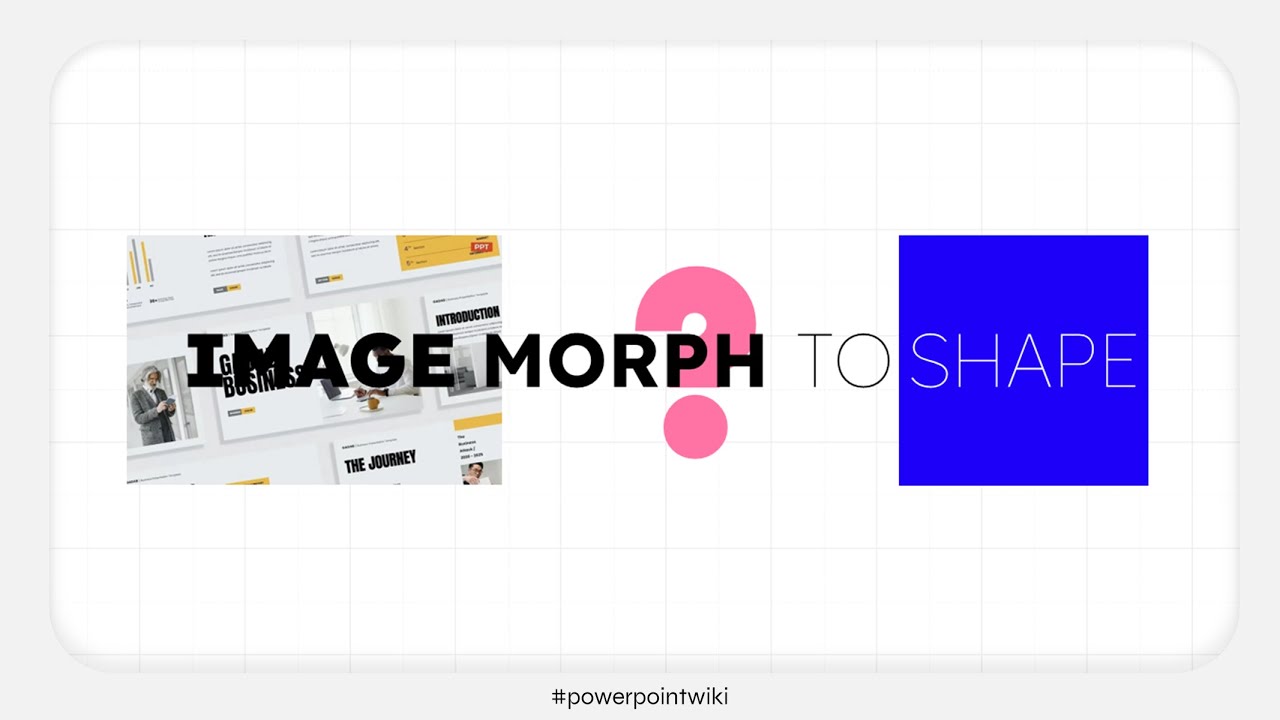 Morph transition tricks: How to force any object do morph #powerpointwiki - YouTube