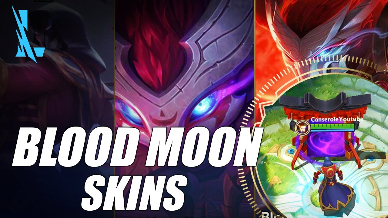 Wild Rift - Blood Moon Skins Skills Preview - YouTube