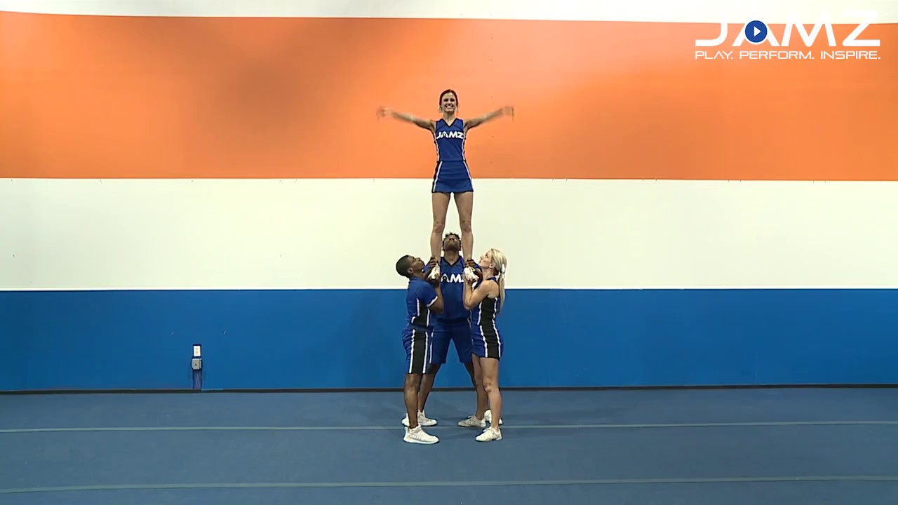 YCADA Cheer - Glossary - Double Based - YouTube