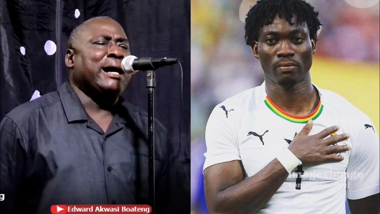 Edward Akwasi Boateng Is An Emotional Singer...Rip Christian Atsu 😭😭😭 ...