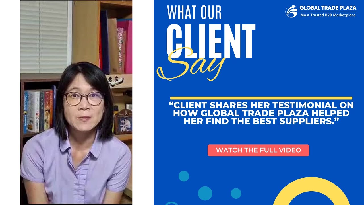 How Global Trade Plaza Helped Me Find the Best Suppliers | Ding Ring ...