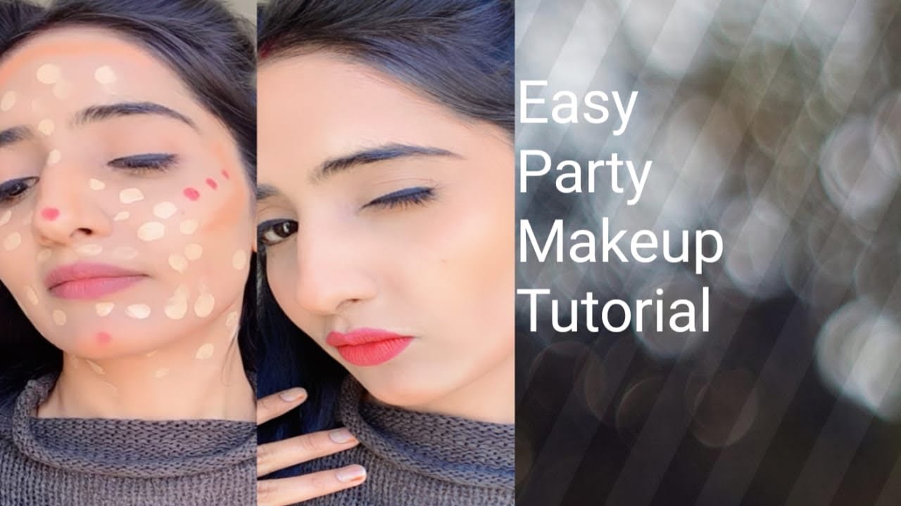 🔥Easy party Makeup tutorial🔥 || 3 steps easy makeup #makeup #tutorial ...