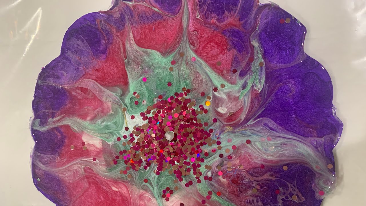 “INSPOP” Resin Tray and Coaster with leftover Epoxy Resin. - YouTube