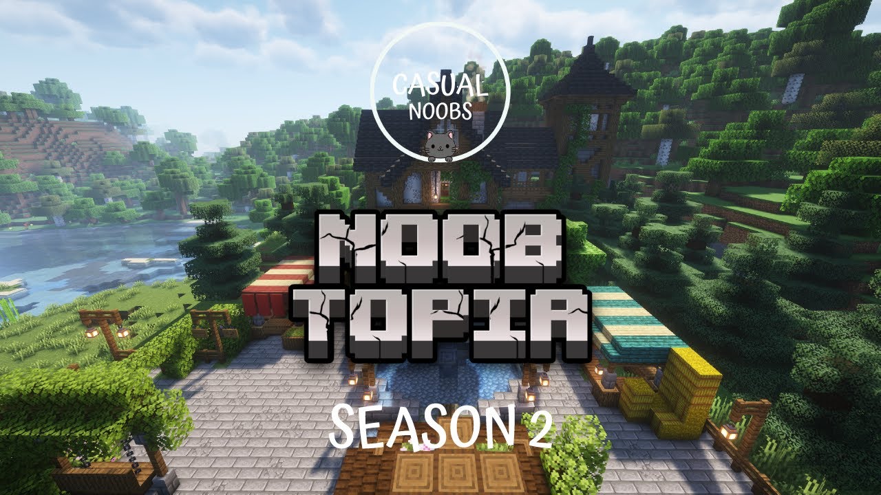 NOOBTOPIA SEASON 2 | De officiële Minecraft SMP server van Casual Noobs ...