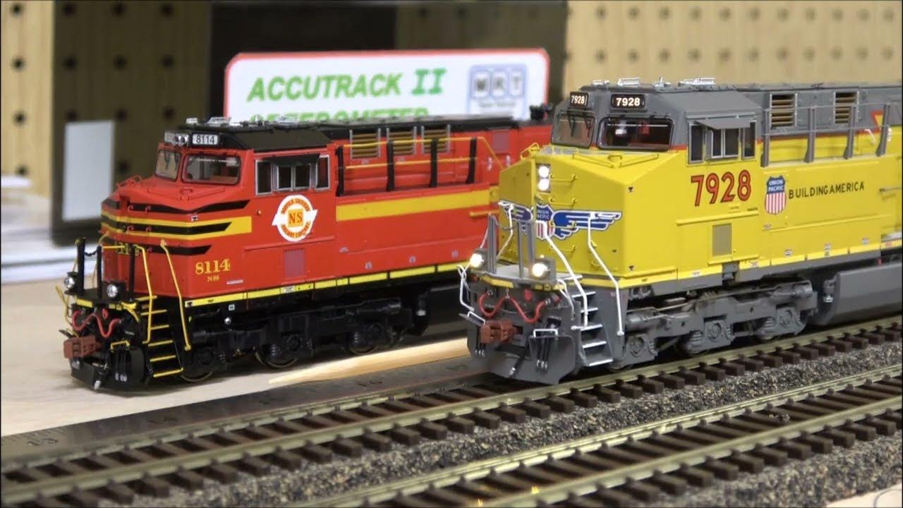 Product Demo: ScaleTrains ES44AC 2022 Release w/ESU LOKSound UP, NS, Citirail, NS Heritage Units ...