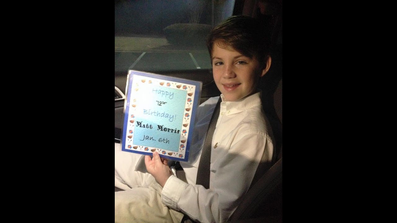 Happy Birthday MattyB - YouTube