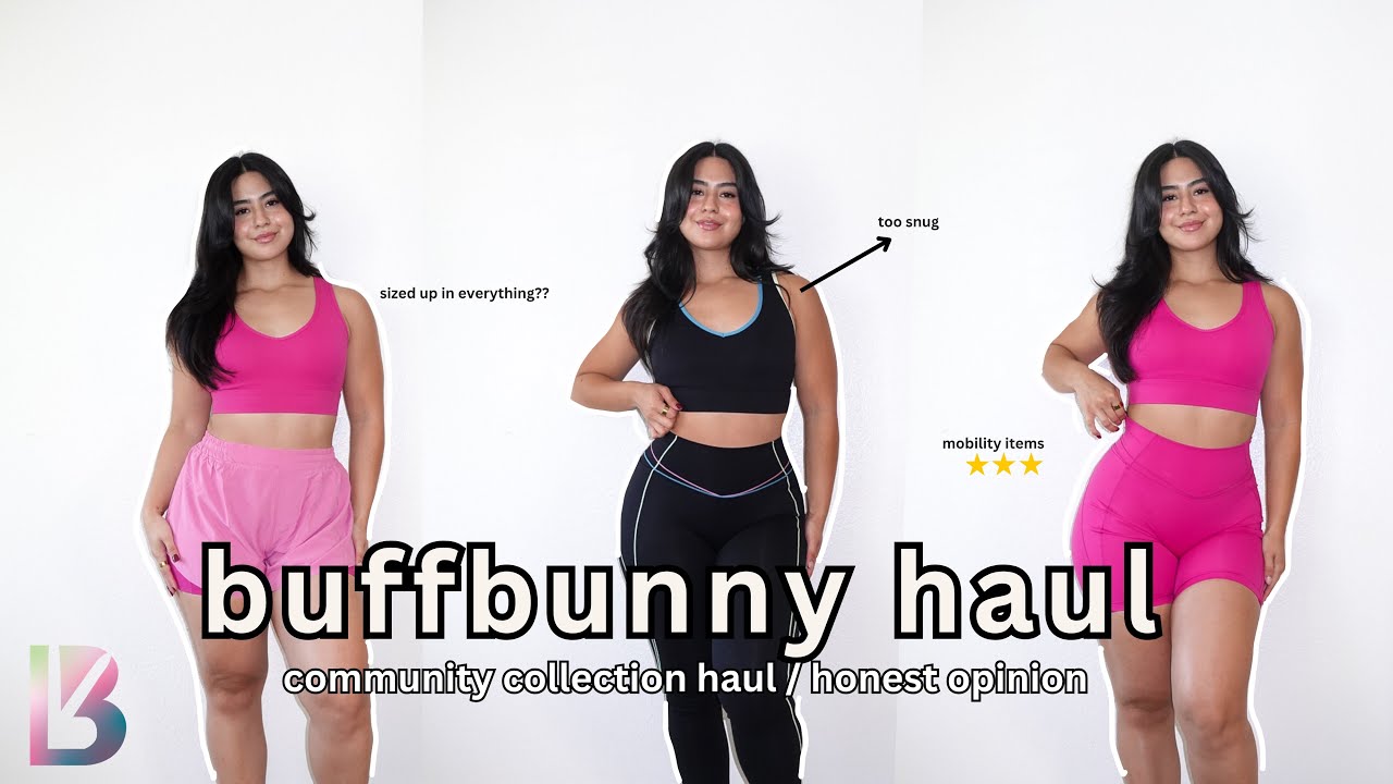 BuffBunny x Community Collection | Honest Opinion + Try-On Haul ...