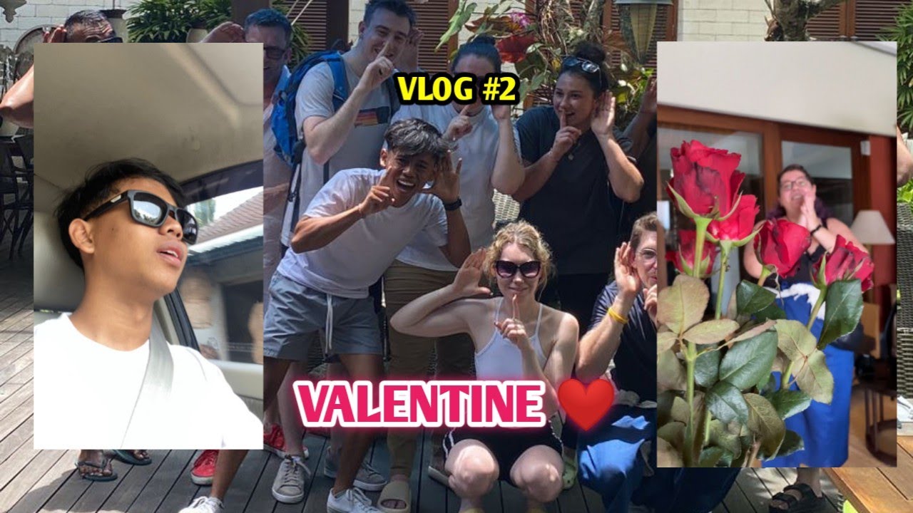 Bagi Bagi Bunga Mawar ke Bule Pakle edisi VALENTINE || ibxygy VLOG #2 - YouTube