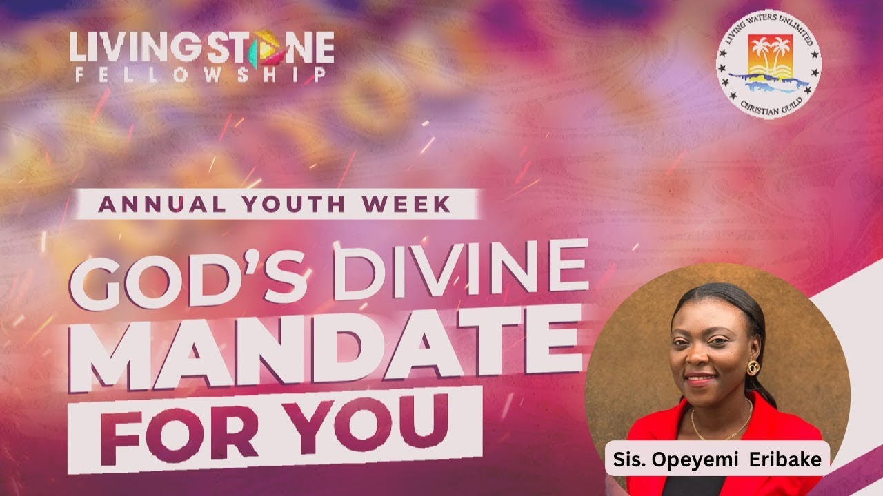 GOD'S DIVINE MANDATE FOR YOU BY SISTER OPEYEMI ERIBAKE - YouTube