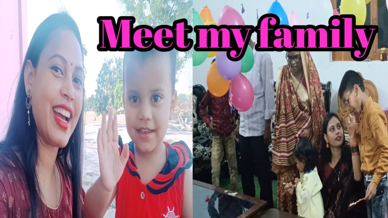 meet my family👪 //Glam with Ranjana family#vlog - YouTube