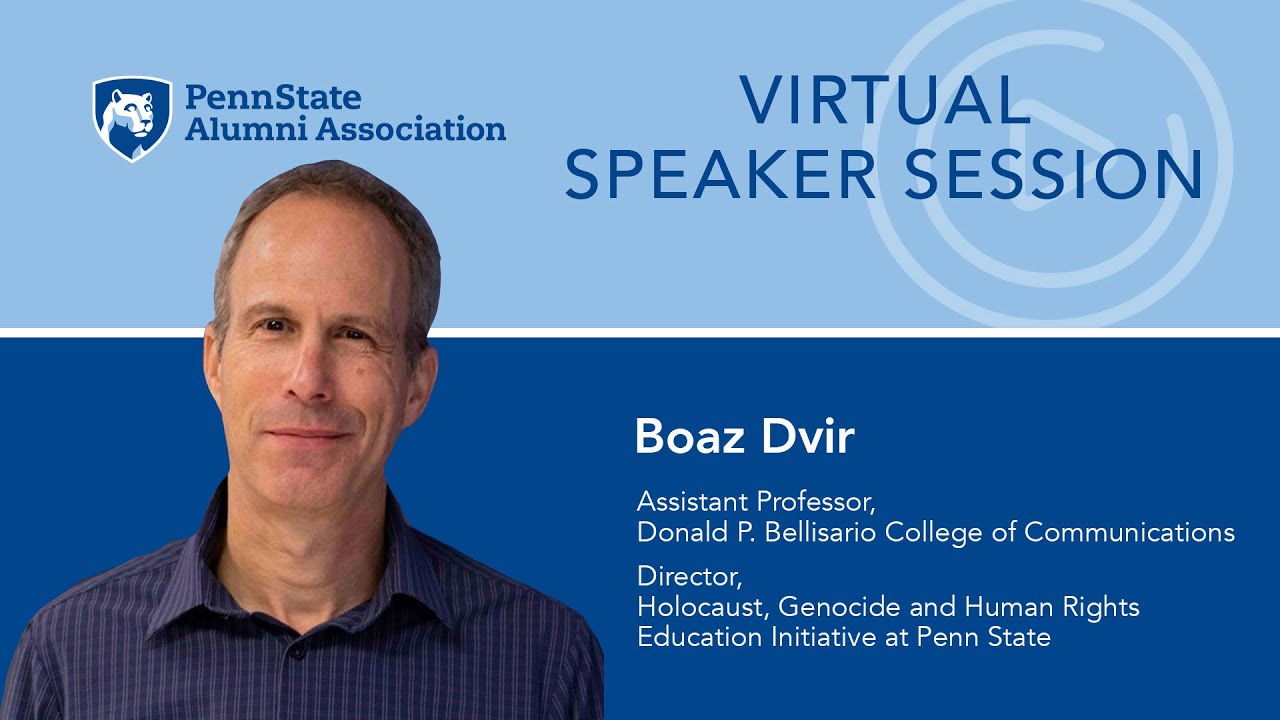 Virtual Speaker Series Featuring Boaz Dvir - A Secret Operation to ...