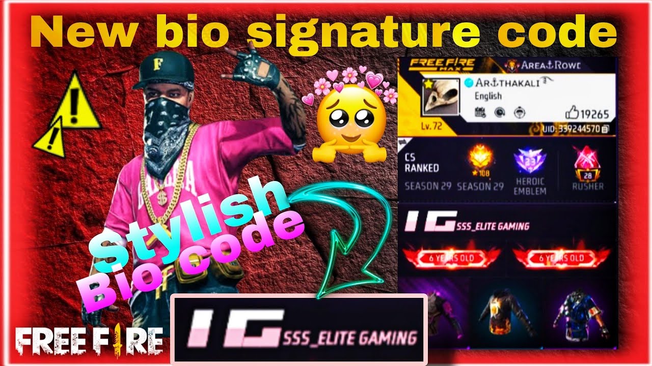 😱 How to write colourful bio in free fire // ff bio colour name tamil ...