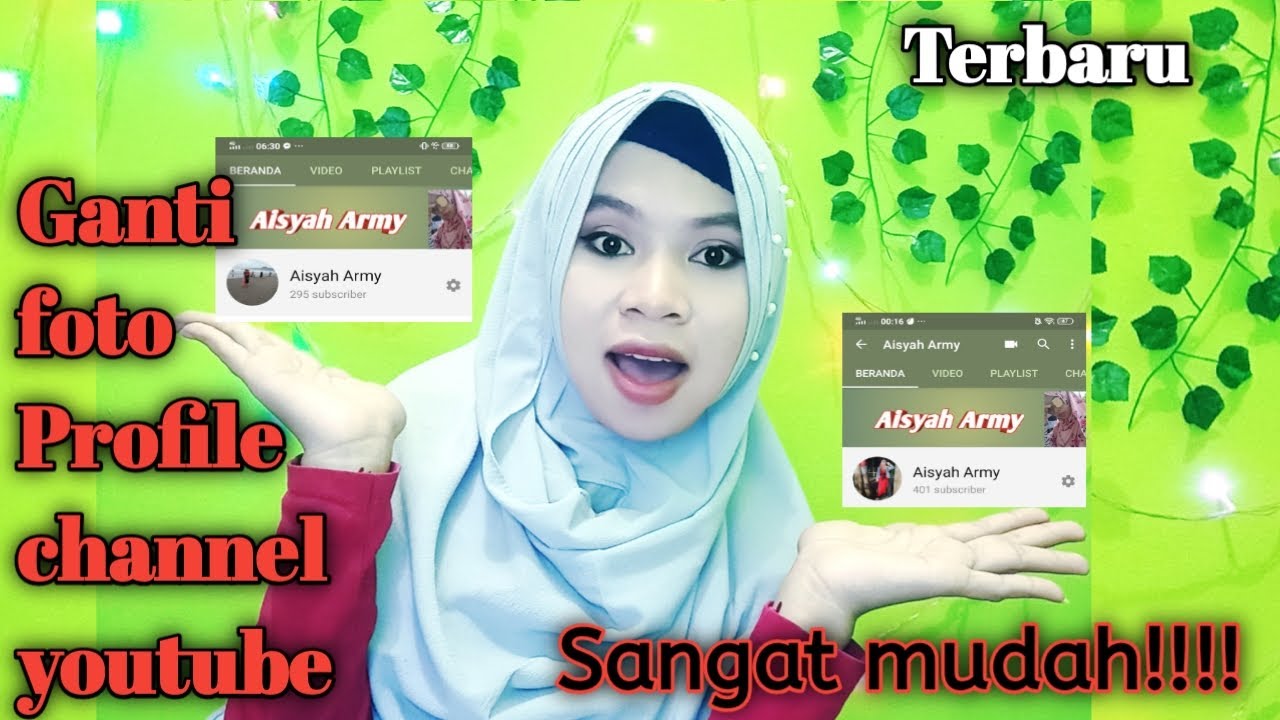 Cara mengganti foto Profile akun channel youtube | pake hp android ...