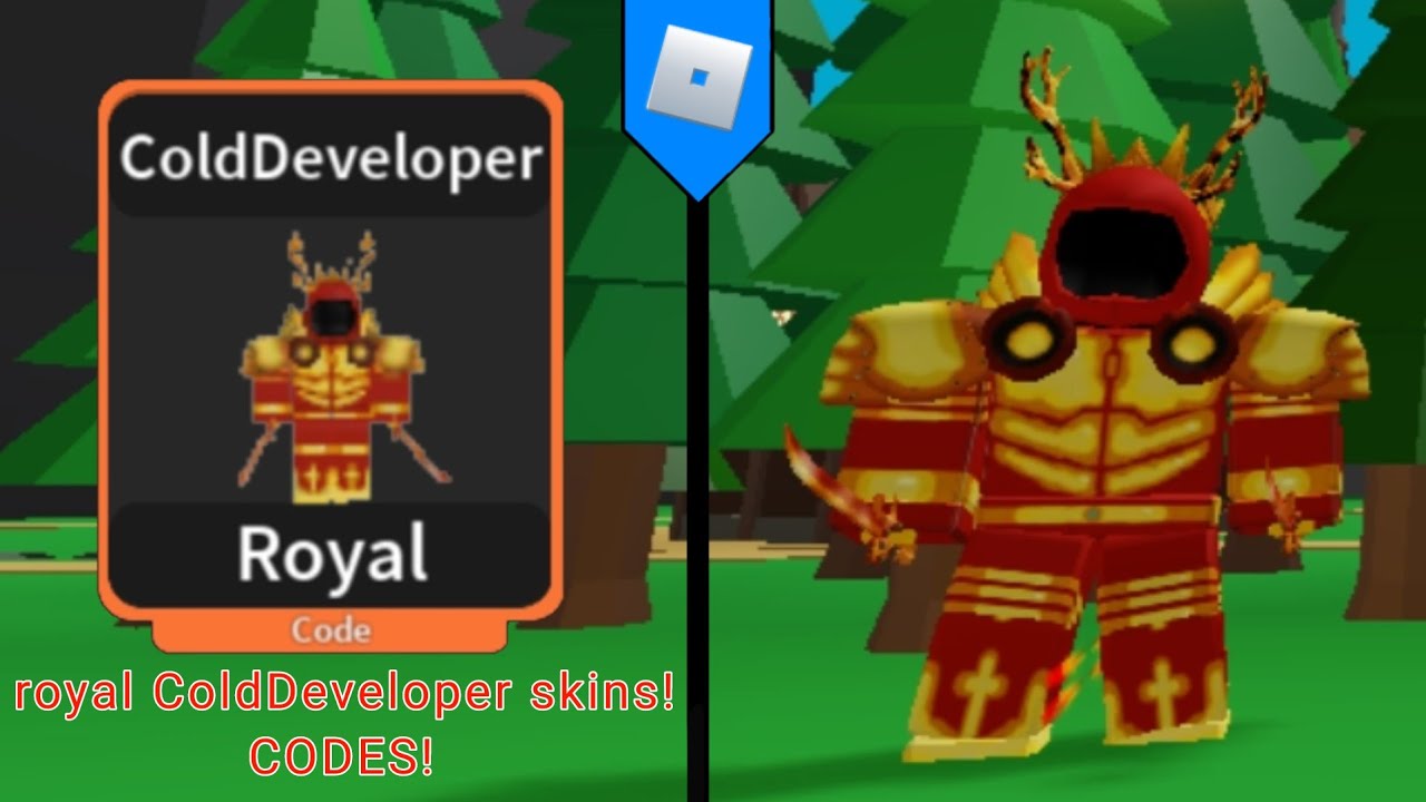 HOW TO GET royal ColdDeveloper skins in CODES! Toy Defenders (ROBLOX ...