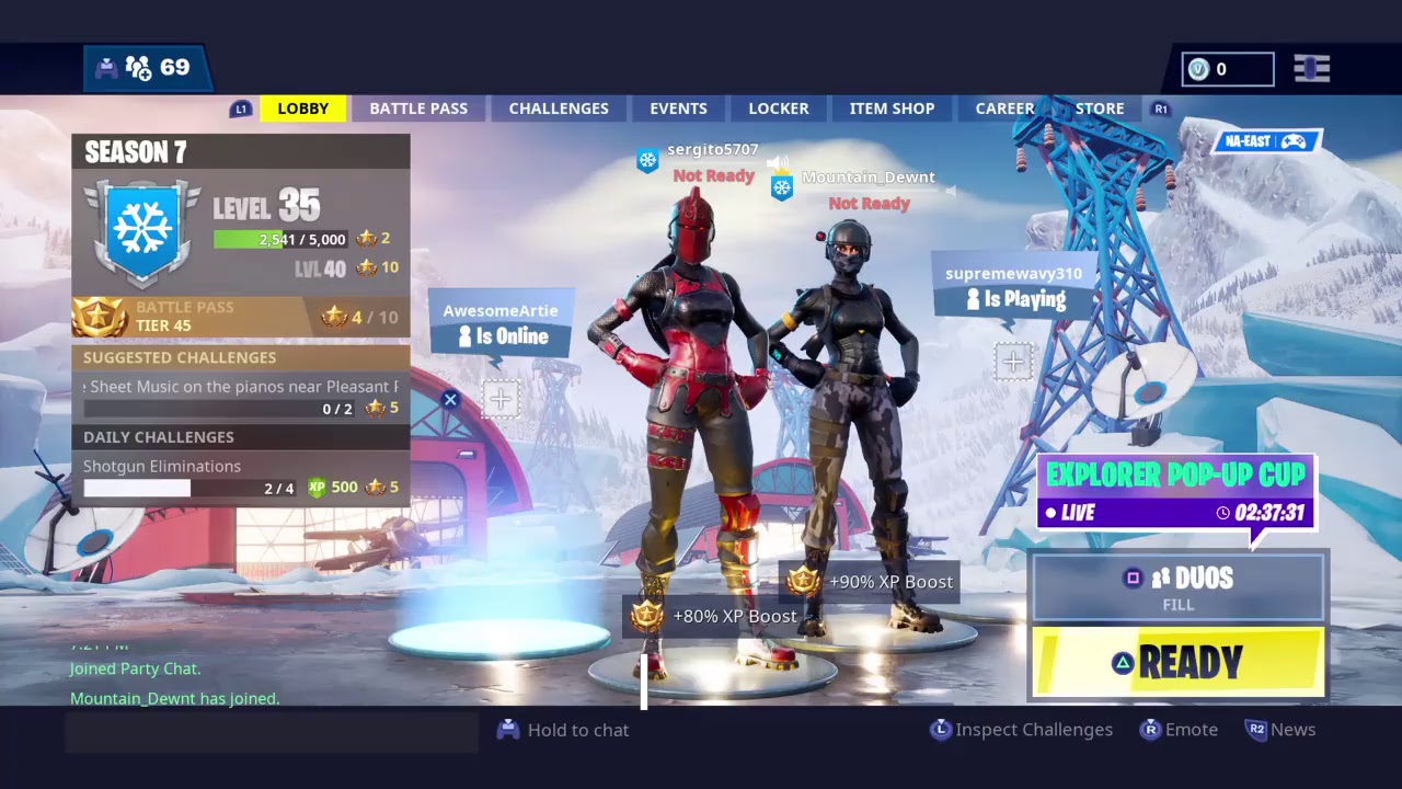 PLAYING WITH ICE CLAN MEMBER/ICE MYSTIC/FORTNITE GAMEPLAY - YouTube