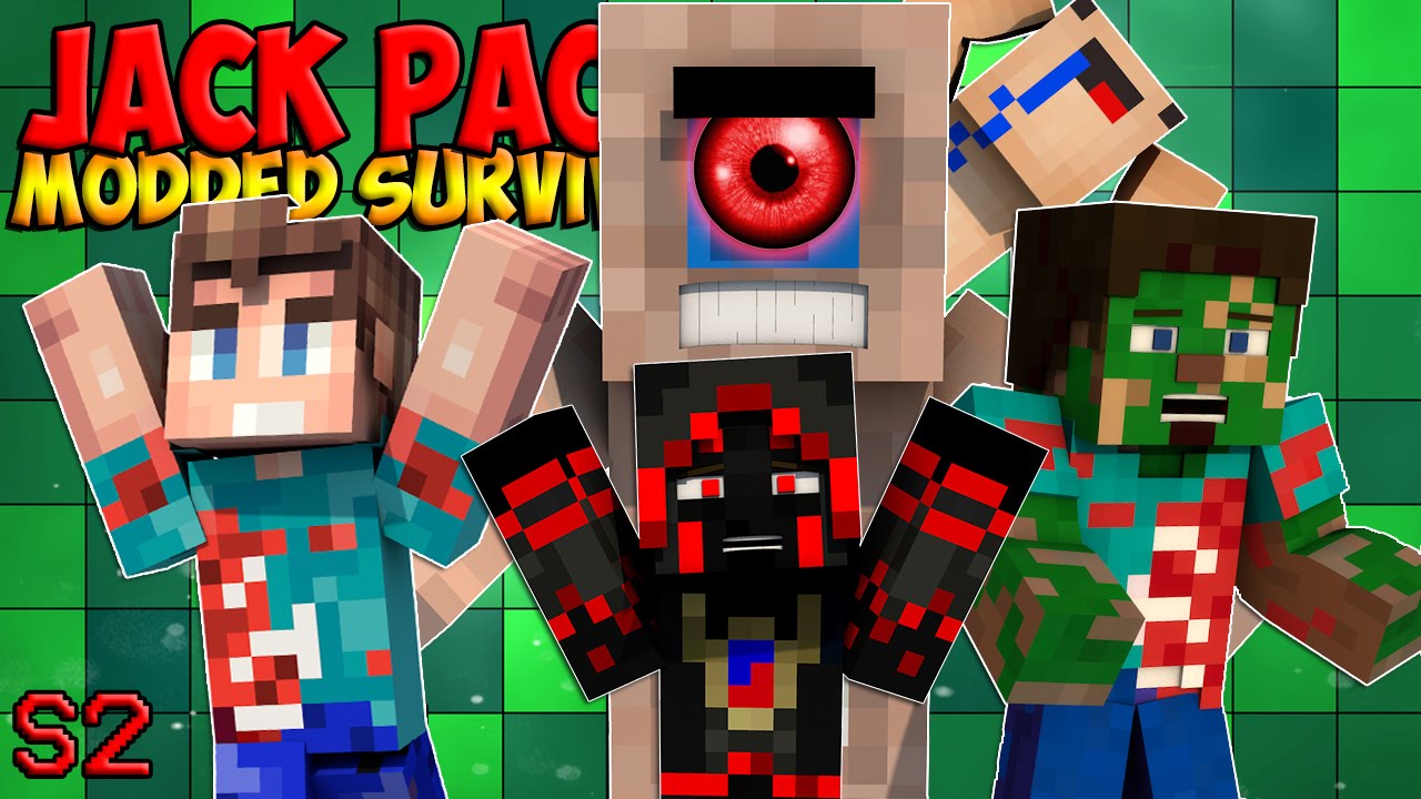 "CYCLOPS" Jack Pack Modded Survival S2 Ep. 3 - YouTube