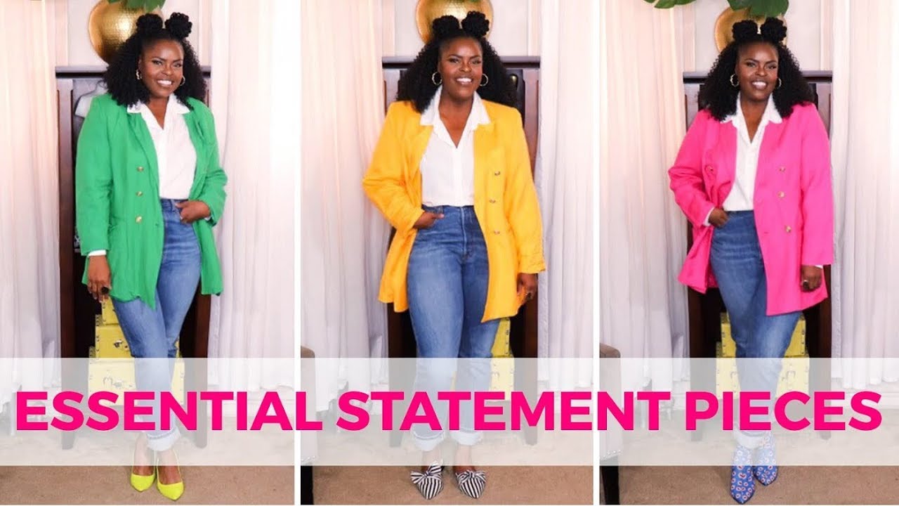 10 ESSENTIAL STATEMENT PIECES YOU NEED - YouTube