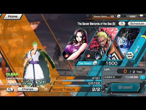 one piece bounty rush Zoro Vs Bon Hancock, doflimigo,jembi