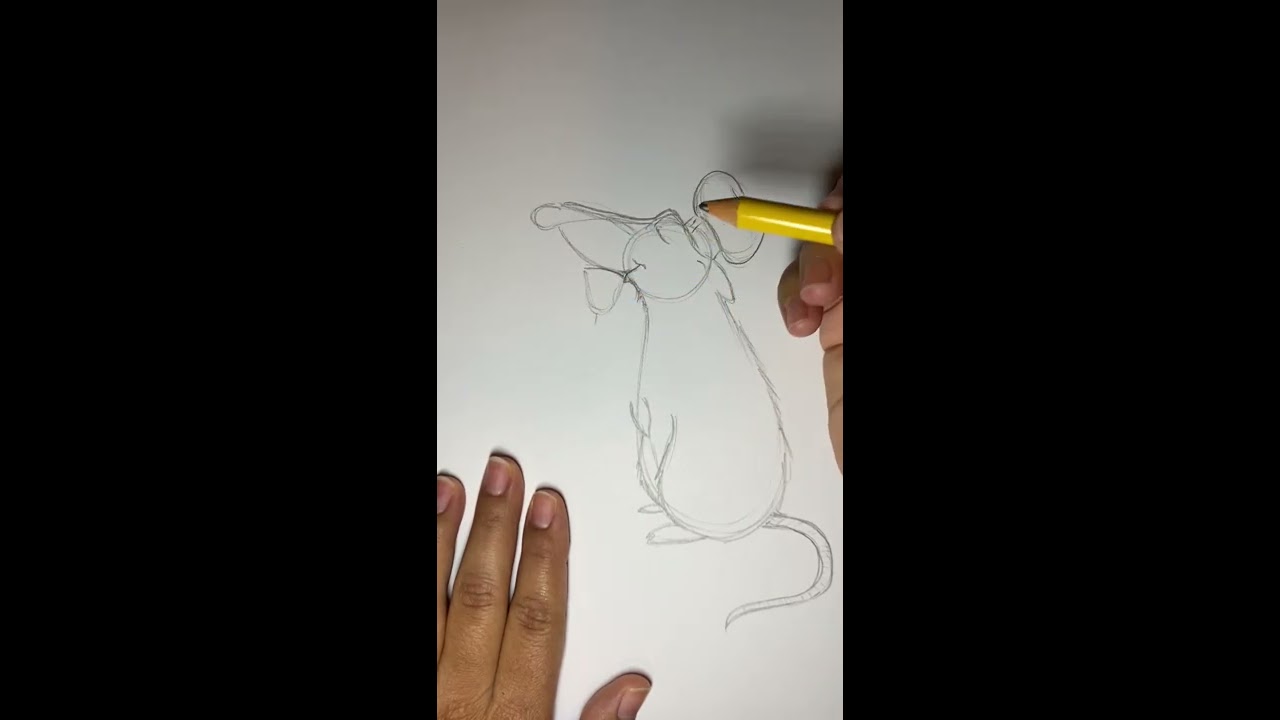 Draw Remy (Ratatouille) - YouTube